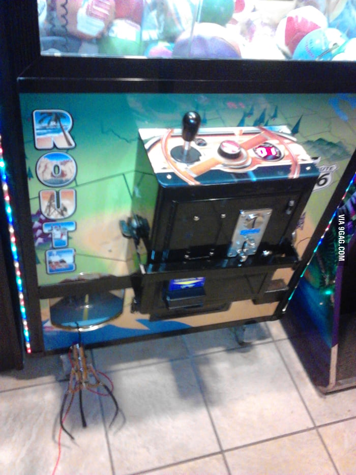 Probably the best prize you can get in a claw machine. - 9GAG