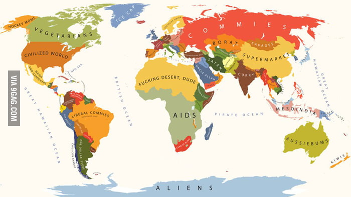 World According to 'Murica - 9GAG