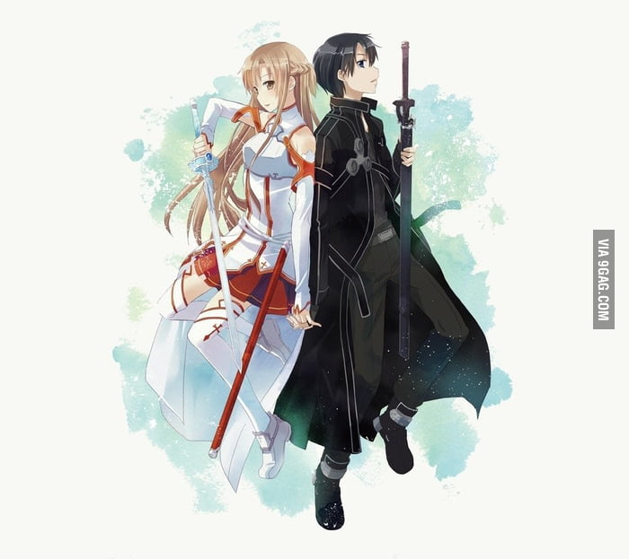 Kirito and Asuna, the best couple of all time :3 - 9GAG