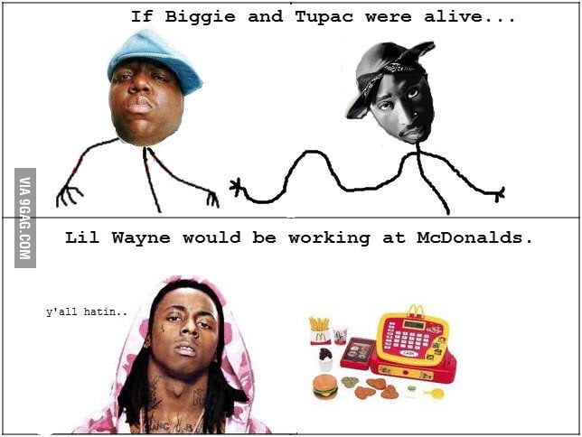 Lil Wayne working at McDonald's - 9GAG