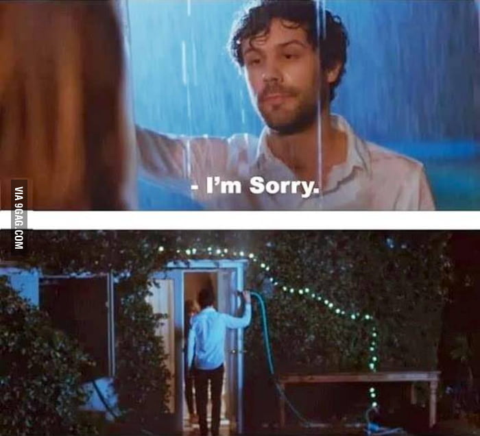 Best way to apologize - 9GAG
