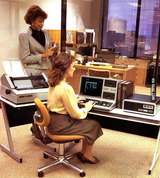 80s Office Style - 9GAG