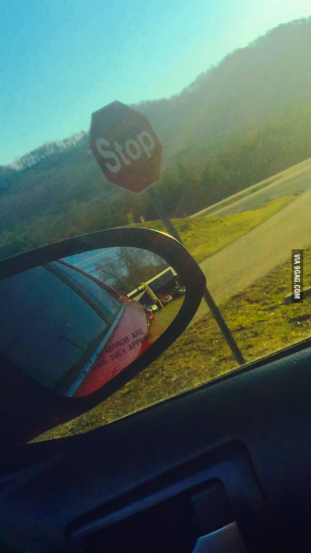 This stop sign has lowercase letters… It's not saying "STOP, F**KER ...