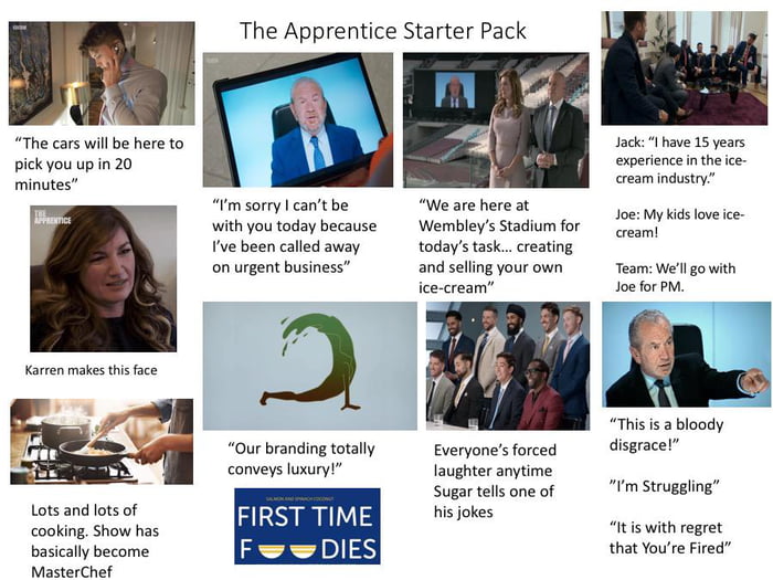 The Apprentice TV Show Starter Pack - 9GAG