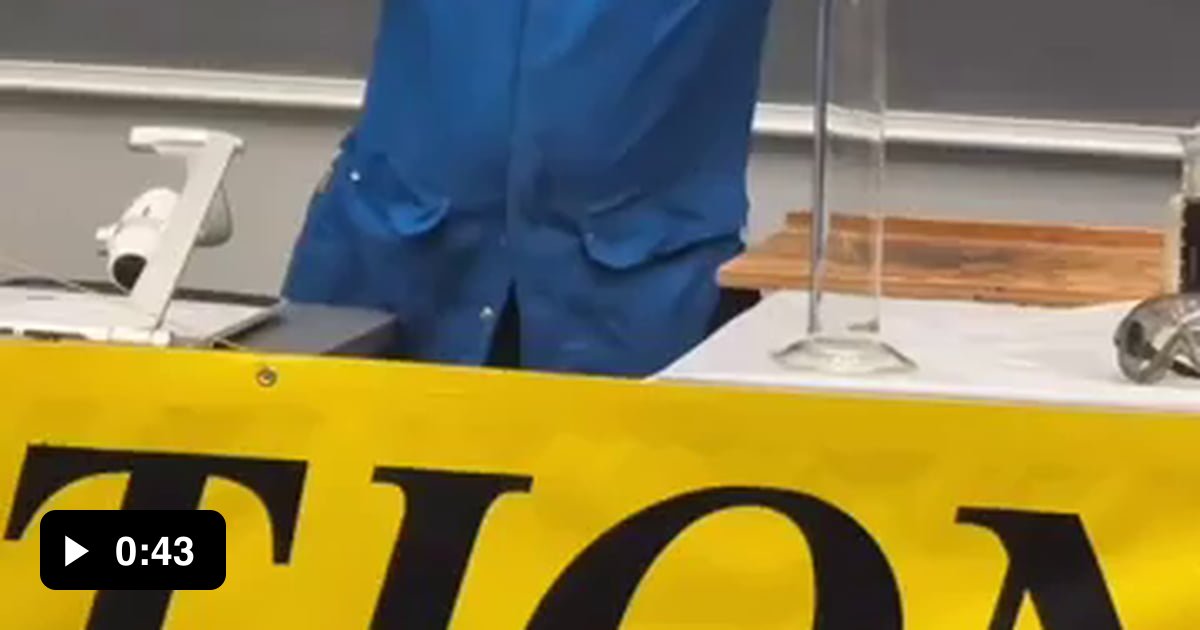 Demonstration of the Briggs-Rauscher Oscillating Colour Change Reaction ...