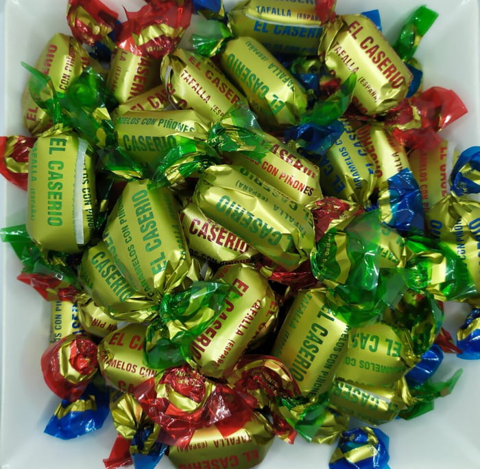 Here are some spanish candies for you, the weekend will be long, might ...