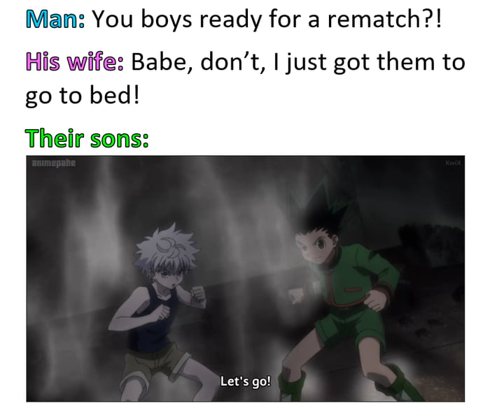 Sauce: Hunter X Hunter - 9GAG
