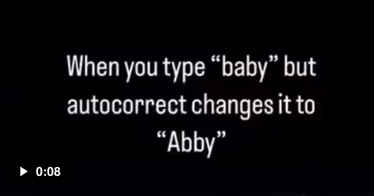 Autocorrect really out here trying to sabotage relationships. - 9GAG
