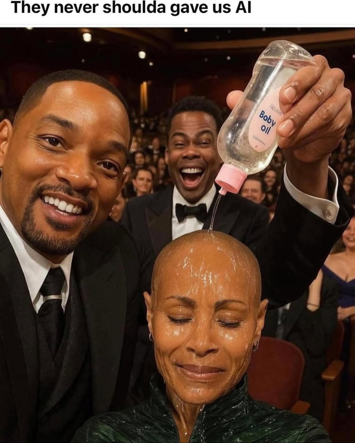 When AI reimagines Oscar moments - 9GAG