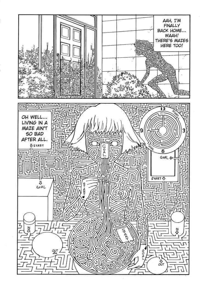 Trippy manga concept by Shintaro Kago - 9GAG