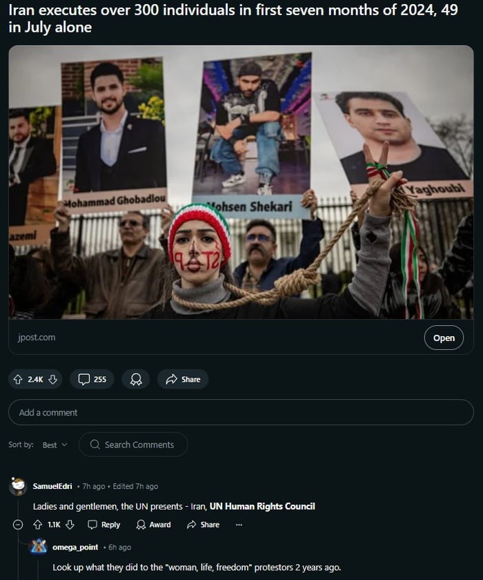 F the UN for helping Iran spread Isl@m to the world. - 9GAG