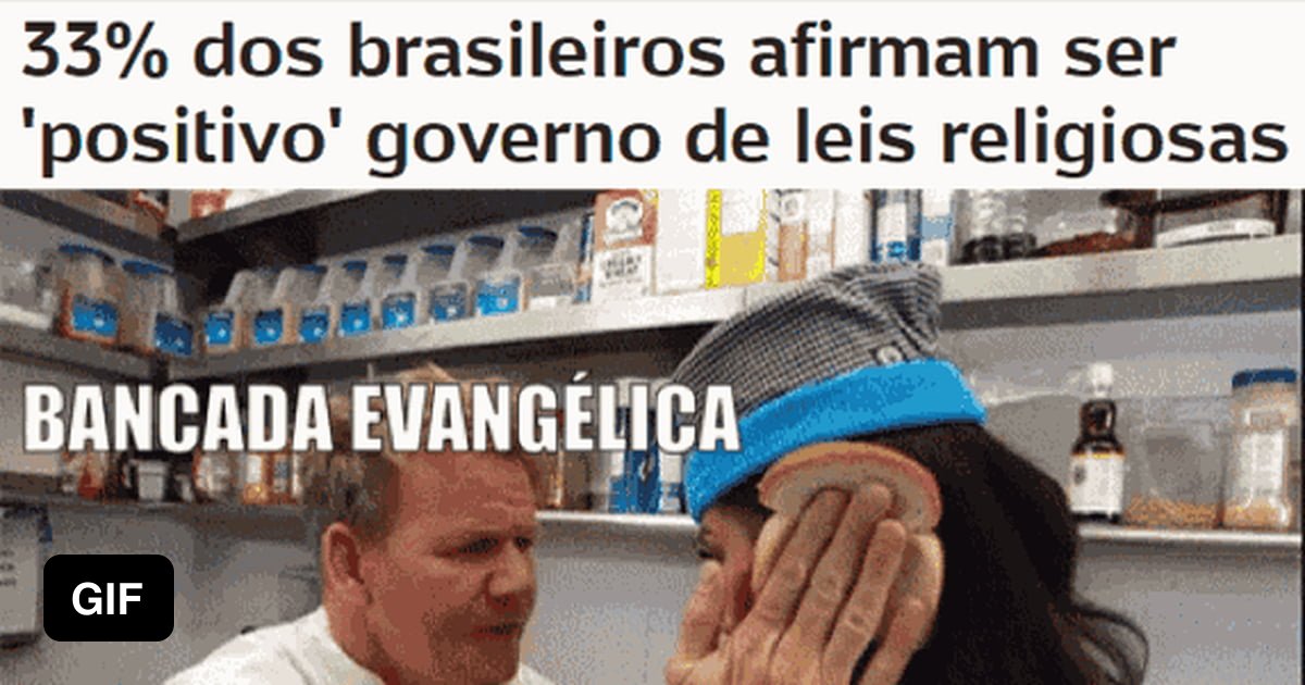Brasil vai virar Evangelistão? Imagina... - 9GAG