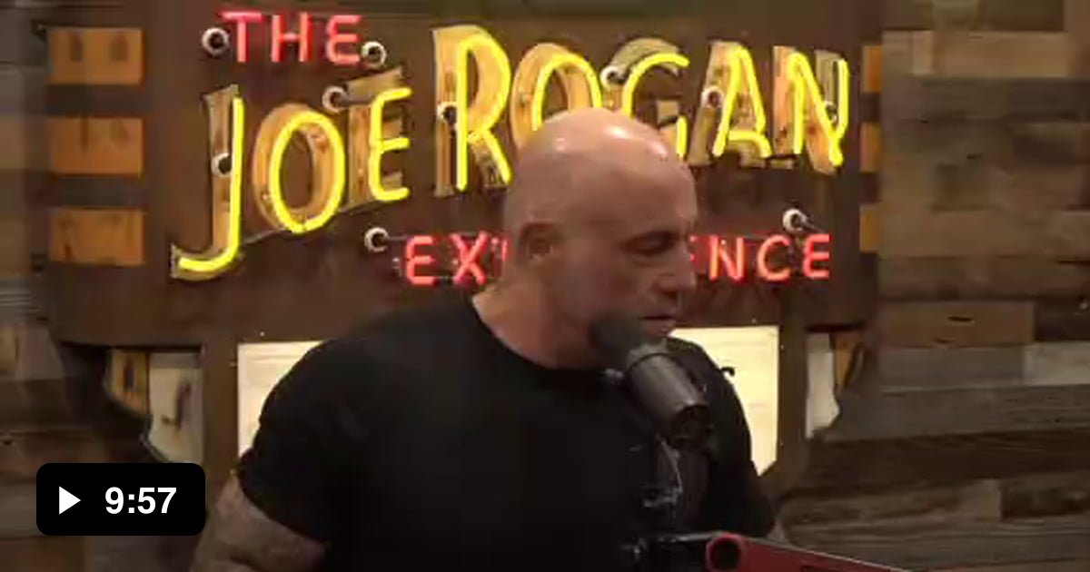 Joe Rogan reacting to Charlie Kirk being shot as the news came in - 9GAG
