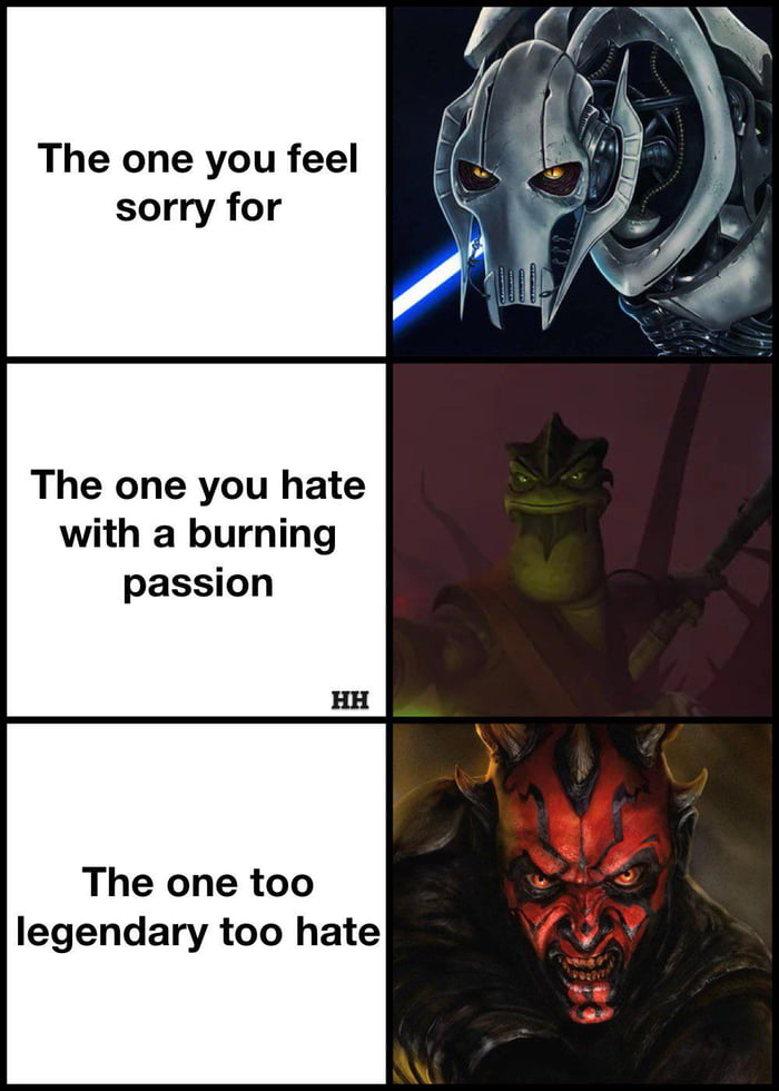 The Star Wars villain tier list we all agree on - 9GAG