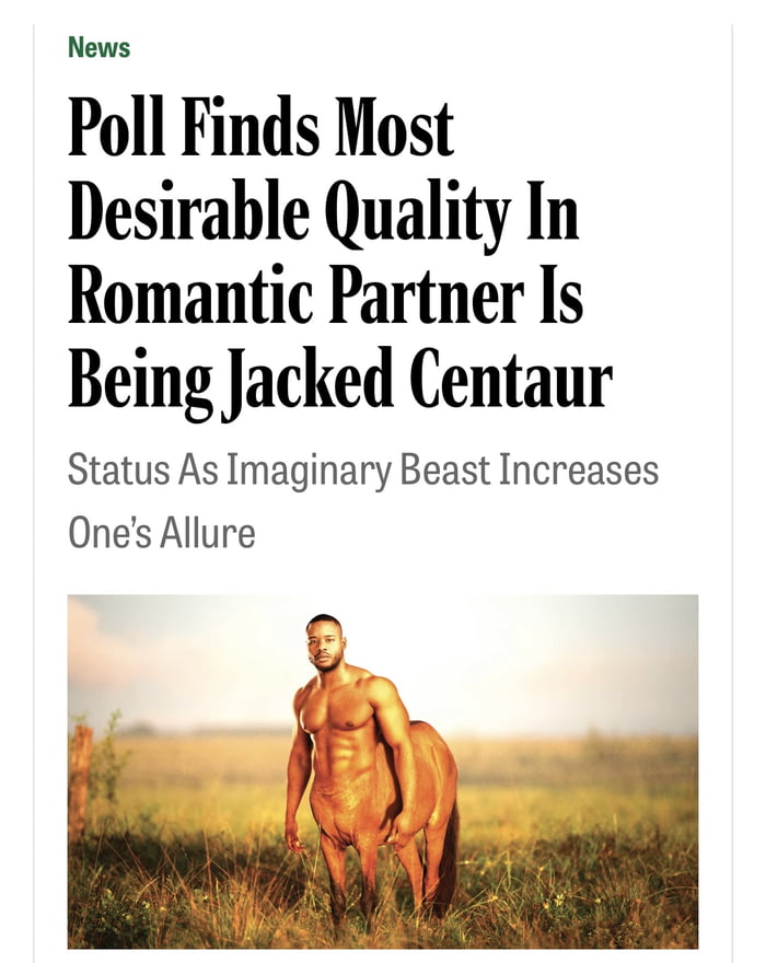 „Sorry, bear. I choose the centaur.” - 9GAG