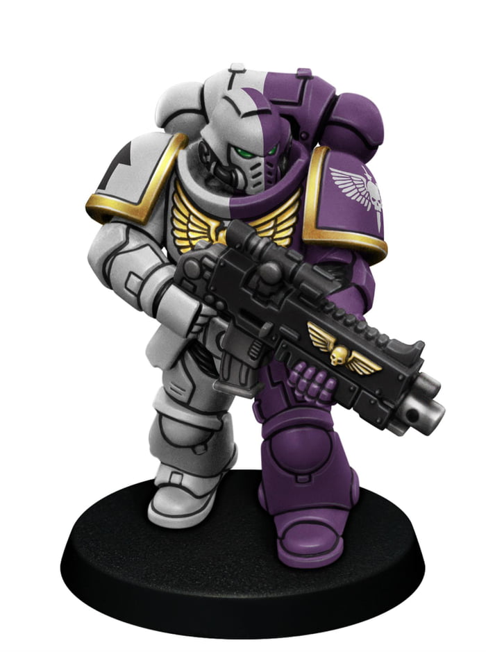 Custom Chapter and Halved Color Scheme - 9GAG