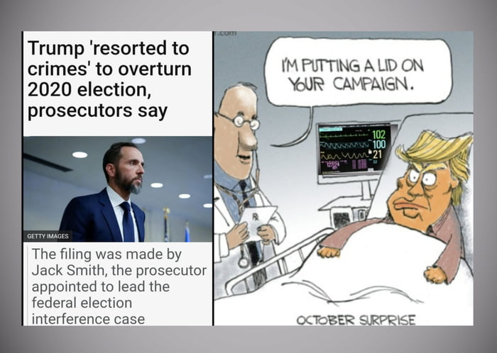 It's an October Surprise! - 9GAG