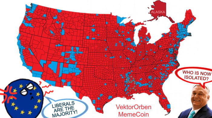 2024 USA elections: Trump republicans vs. democrats final vote map ...