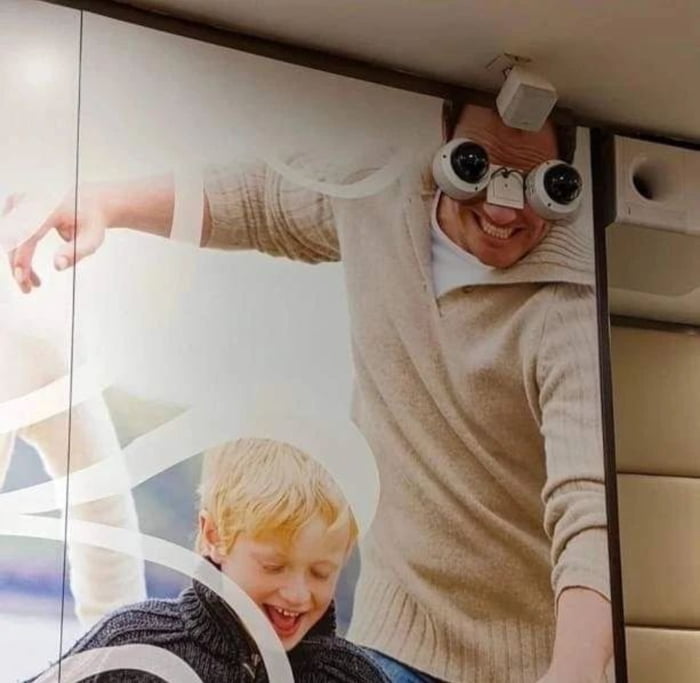 Security Dad, with built in broadcast system - 9GAG