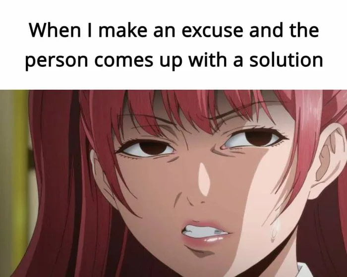 I don't want peace, I want problems always - 9GAG