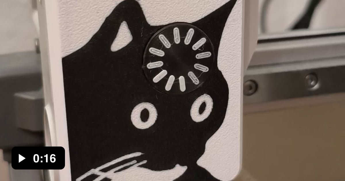 3D printer got an upgrade and is now operated by a cat. - 9GAG