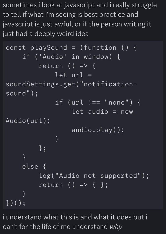 JavaScriptJustBeLikeThatSometimes - 9GAG