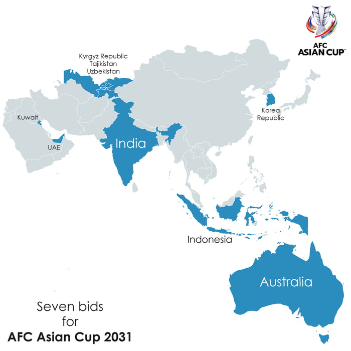 Seven bids for AFC Asian Cup 2031: Highest in Modern History - 9GAG