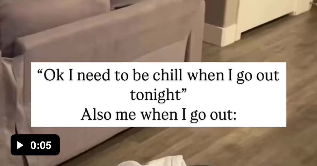 When 'chill night out' takes a wild twist - 9GAG
