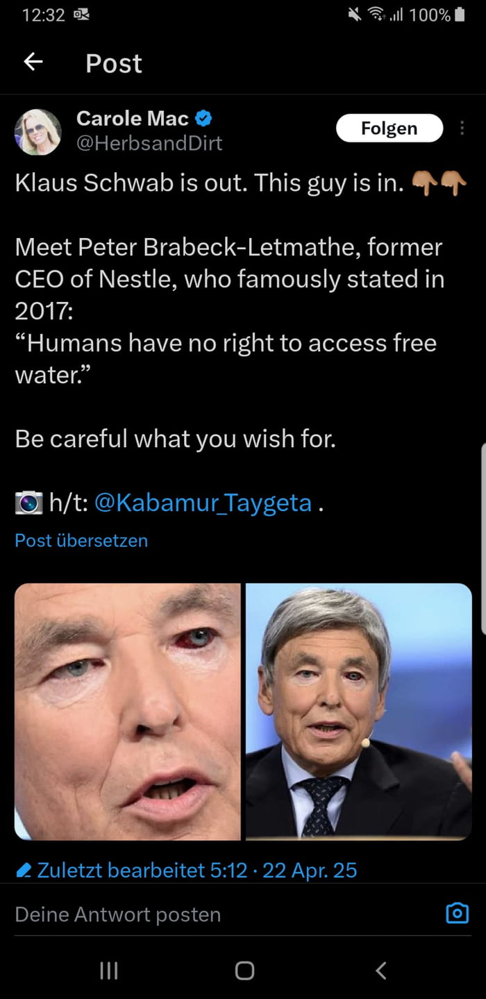 Klaus Schwab is out. This guys is in. - 9GAG