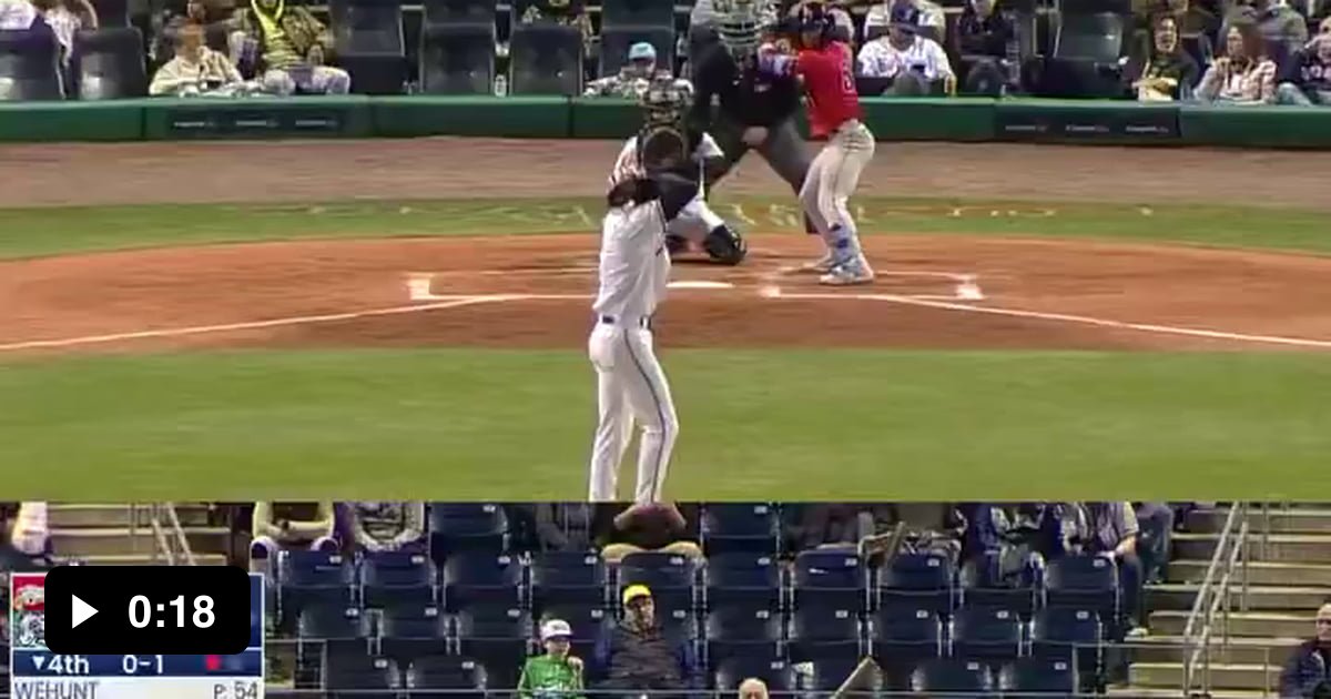 Same pitch (even pitch speed)wtf, same inning, same impossible result ...