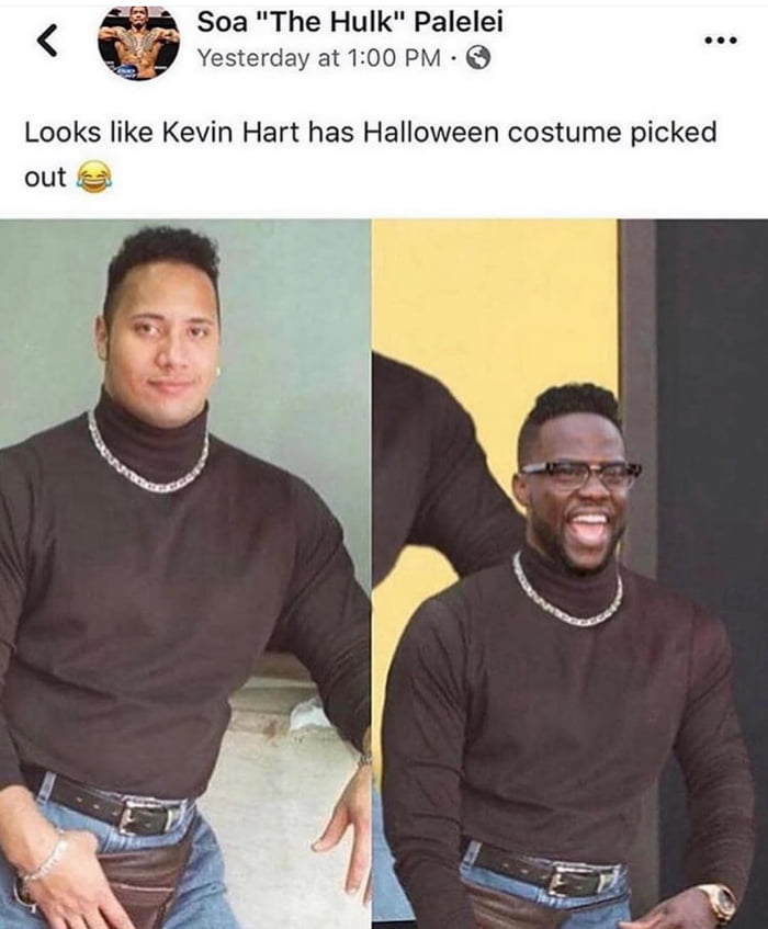 Kevin Hart's Halloween costume is spot on - 9GAG