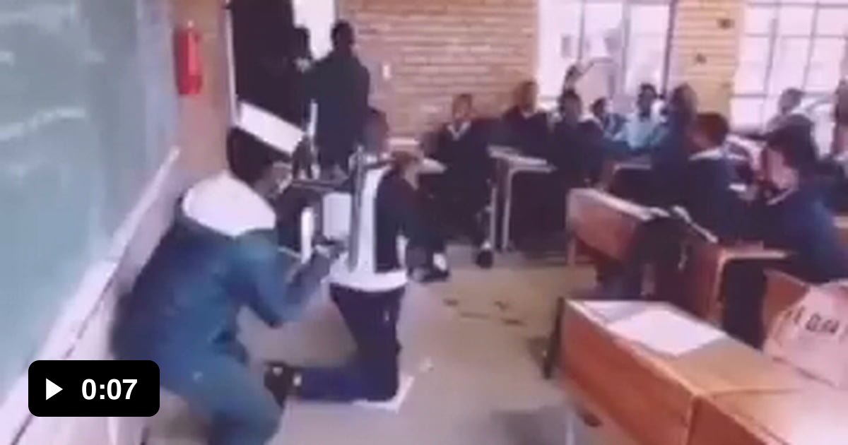 A reenactment of USA schools in SA - 9GAG