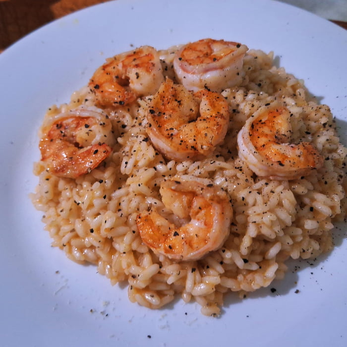 Shrimp risotto. - 9GAG