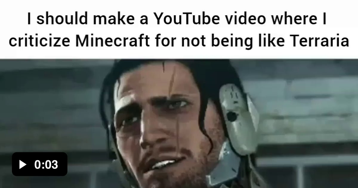 "Why Minecraft isn't fun anymore" - 9GAG
