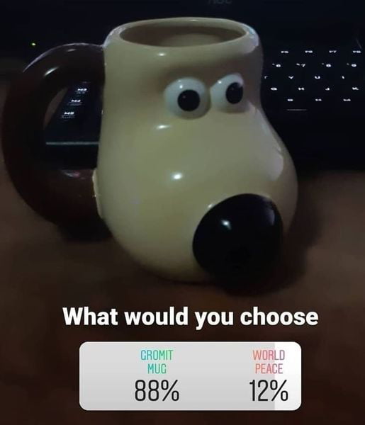 Well, that is a really nice mug... - 9GAG