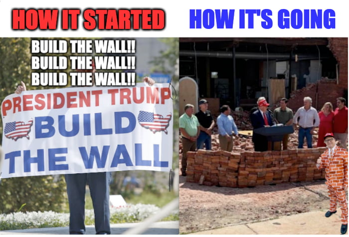 Finally, the wall is built!! - 9GAG