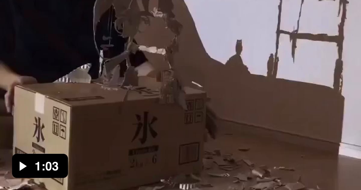 Shadow art magic brings iconic figures to life - 9GAG