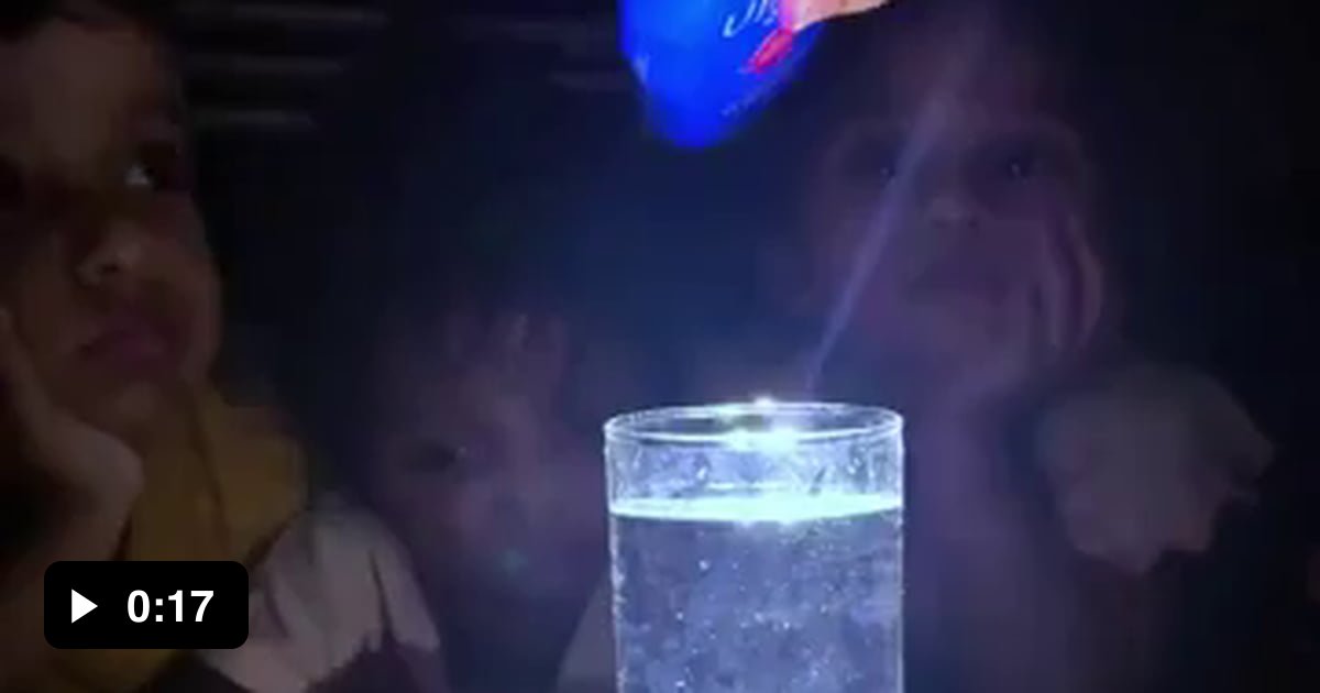 The wonder of a simple science experiment. - 9GAG