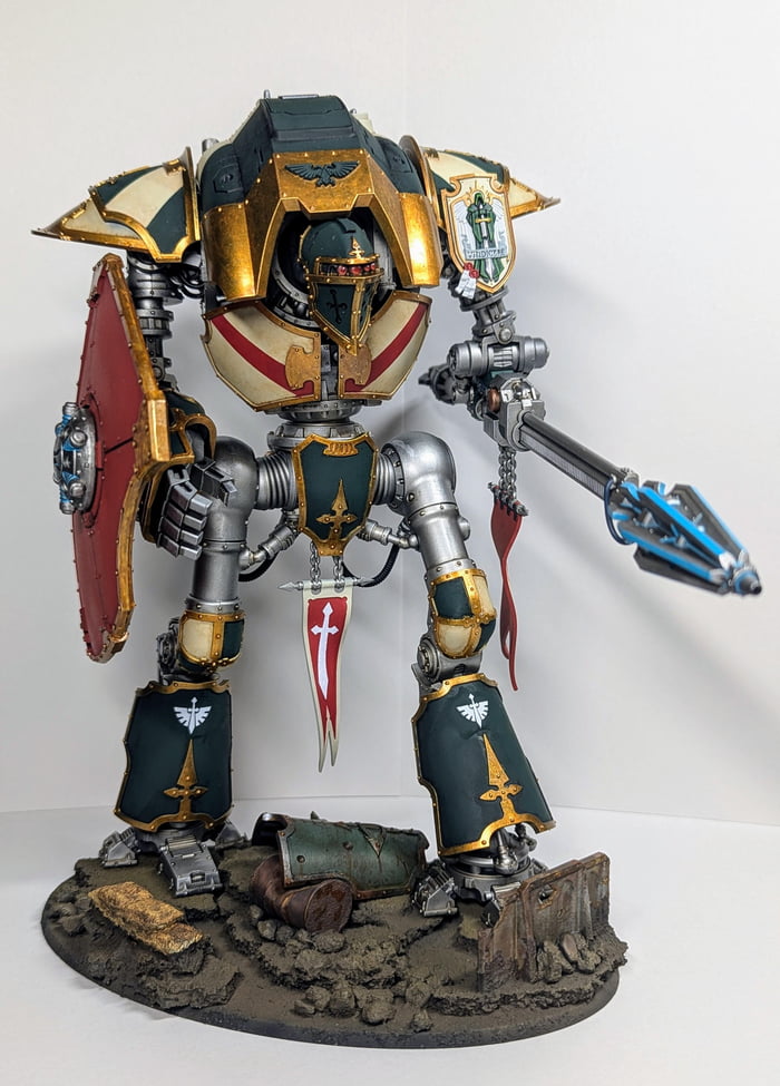 Dark Angels Knight Lancer - 9GAG