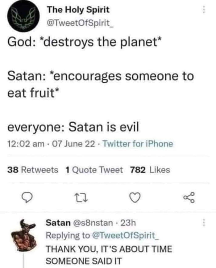 God = 0 Satan = 666 - 9GAG