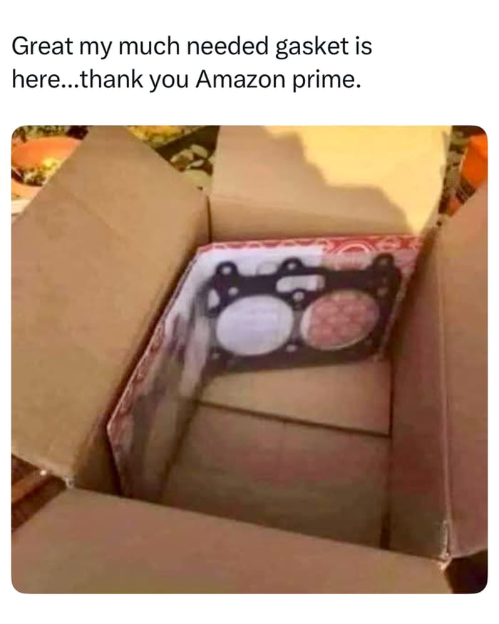 When Amazon Prime delivers... a surprise - 9GAG