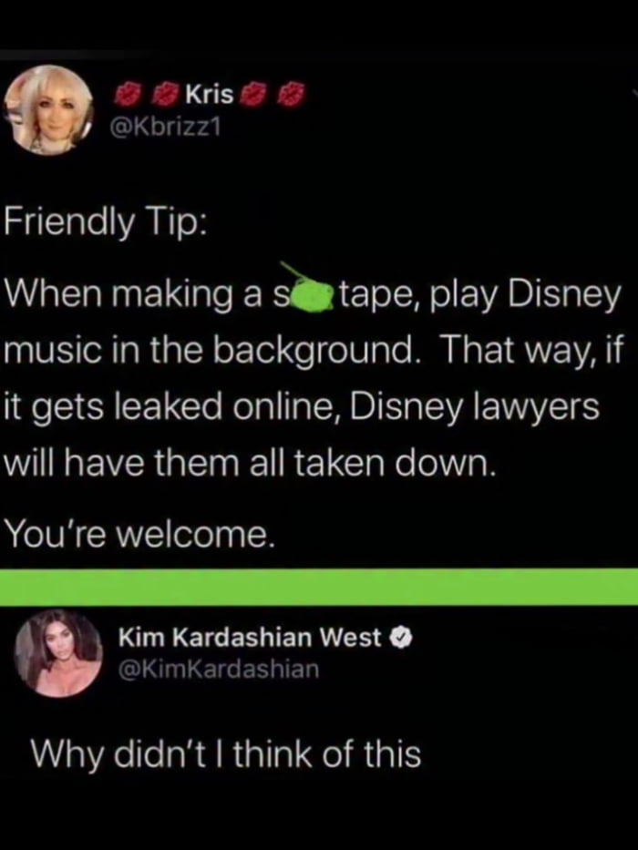 A friendly reminder from Kris and Kim. - 9GAG