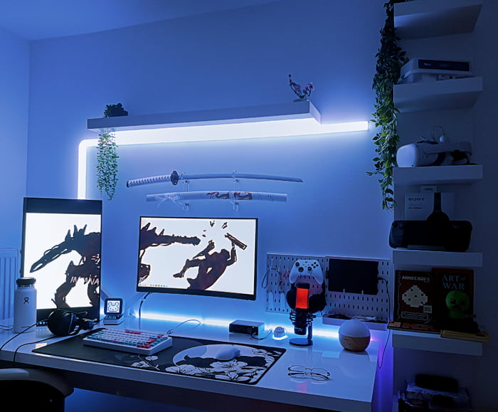 New Setup upgrade looking for more decorations any ideas? - 9GAG