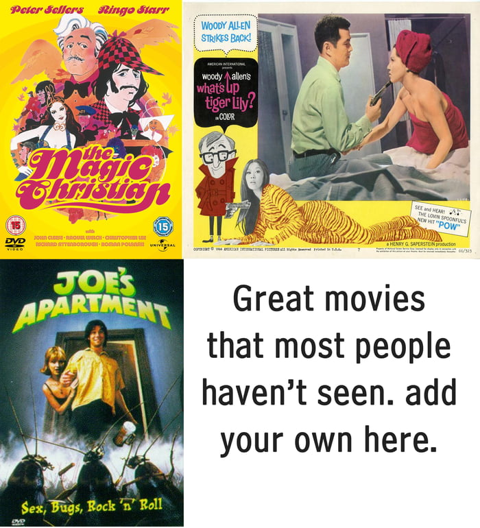 This would make a great triple feature! - 9GAG