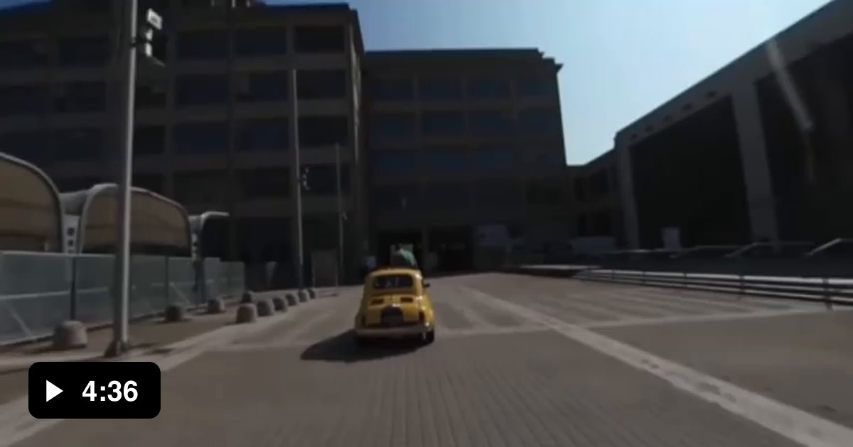 Fiat build a test track(opened in 1923) on top of their Lingotto ...