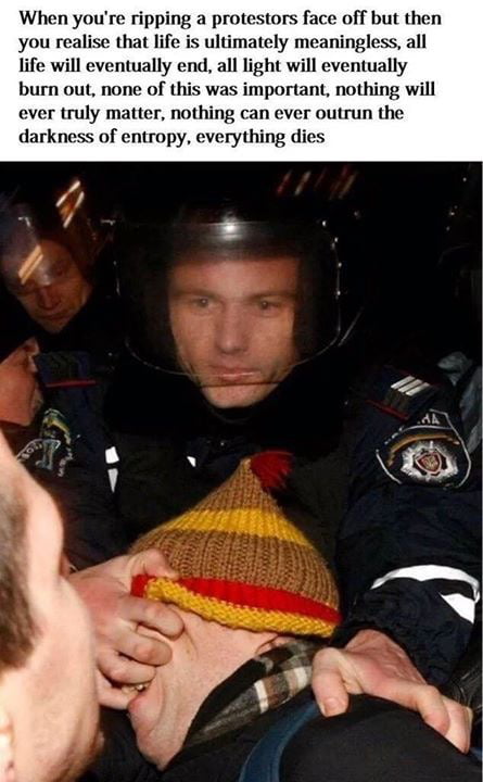 Life is a b*tch and then you die. - 9GAG