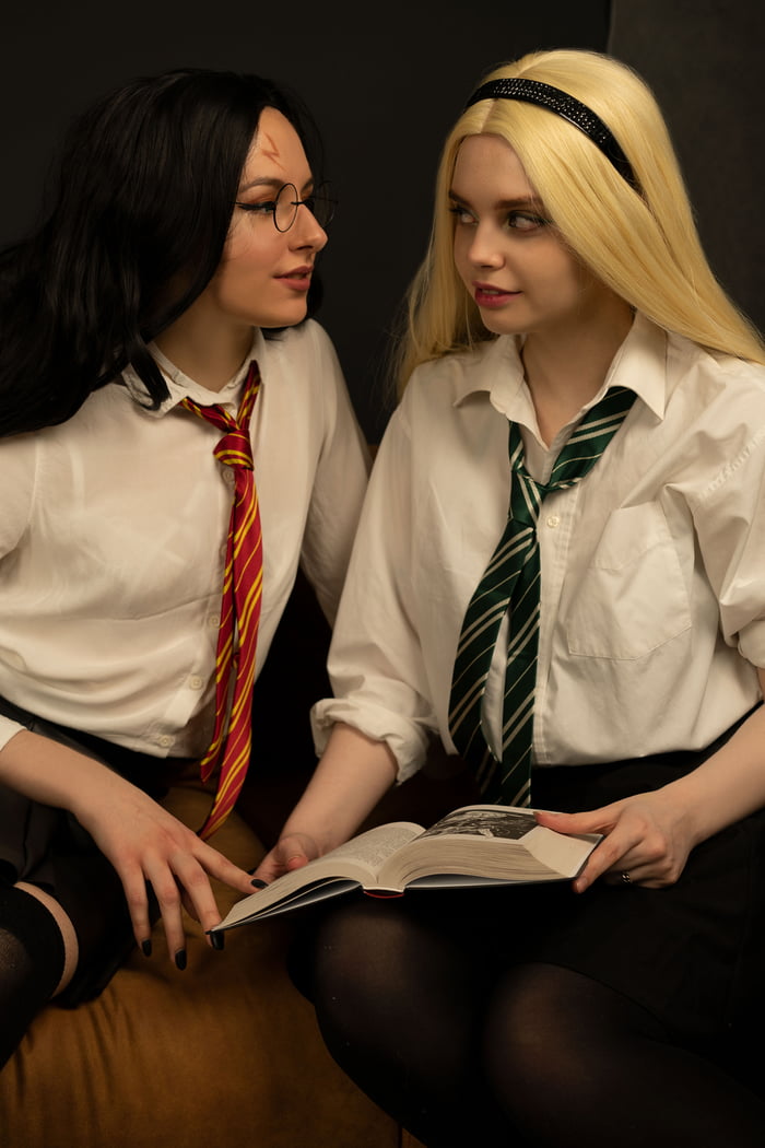 Fem!Harry Potter and fem!Draco Malfoy - cosplay by Truewolfy and ...