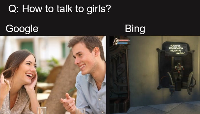 Still would prefer the bing method - 9GAG