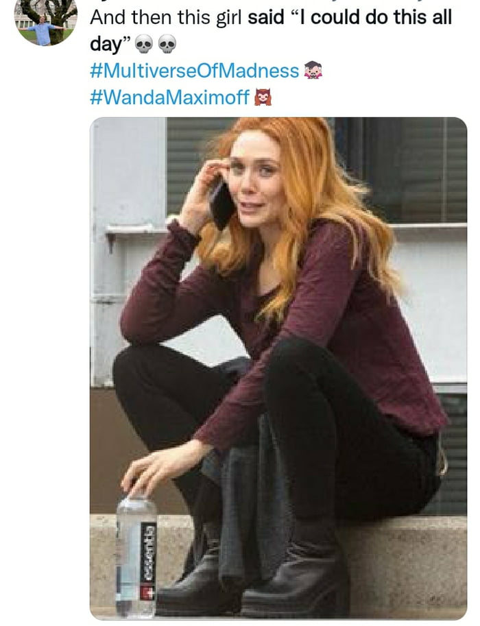 Wanda talking to Jean Grey - 9GAG