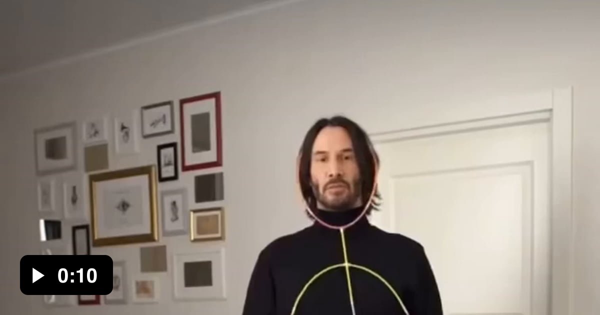 Keanu Reeves on tiktok - 9GAG